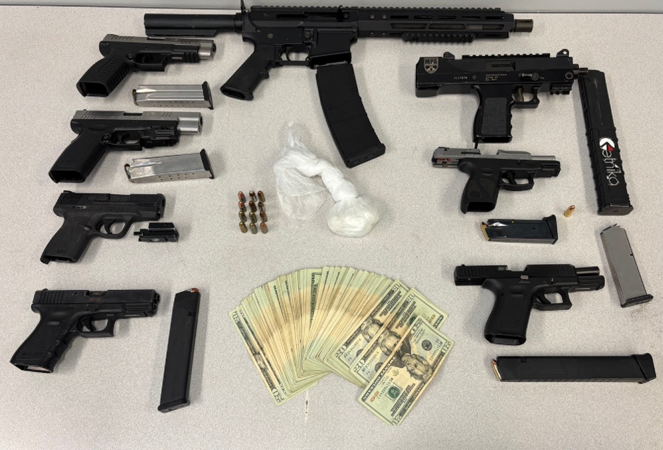 Convicted Felon Arrested, Eight Firearms Recovered Following ...